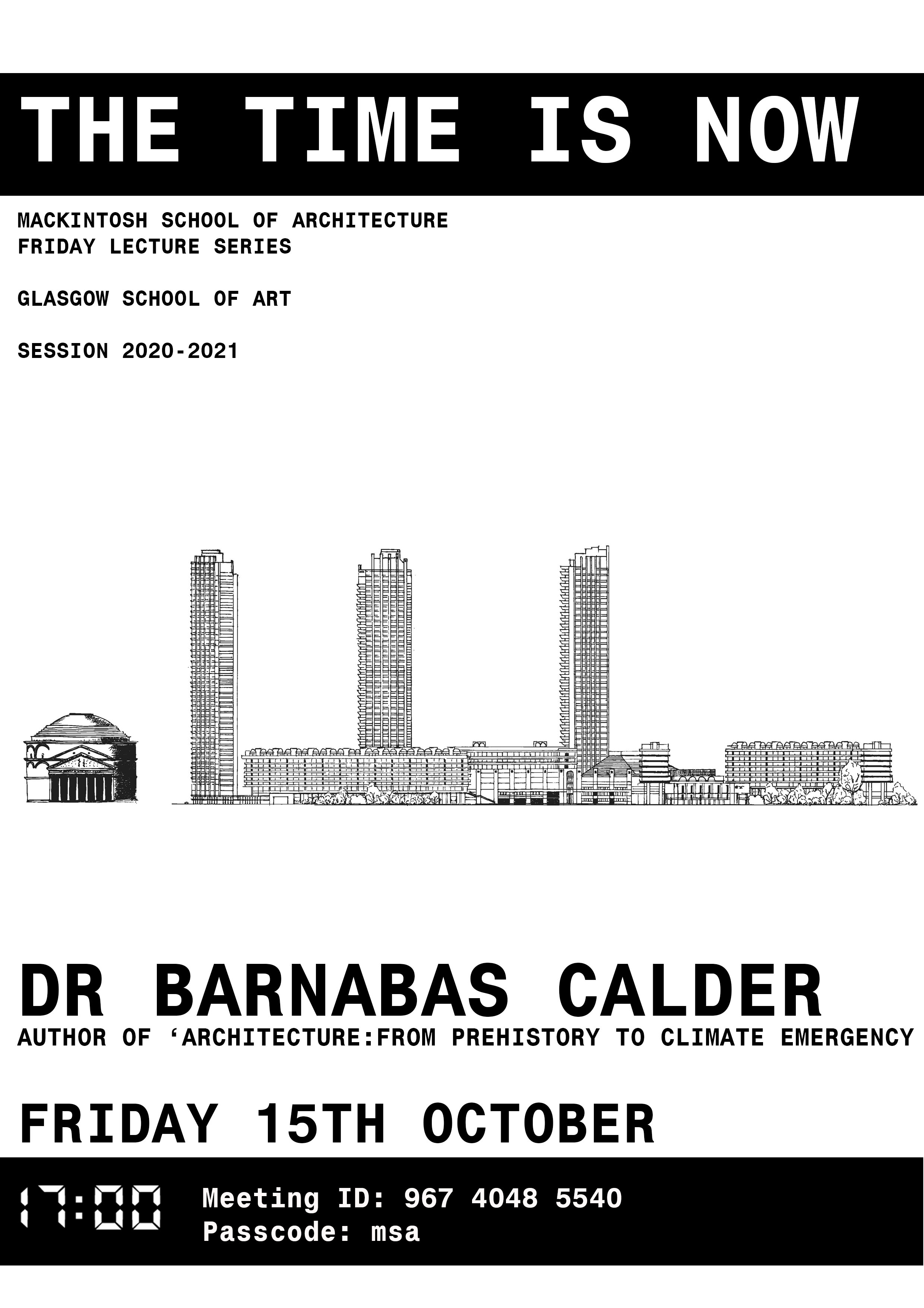 The Time is NOW! – Missing in Architecture